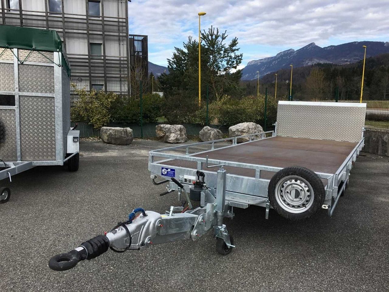 Remorque porte voiture - JP Construction - Concepteur et fabricant de ...