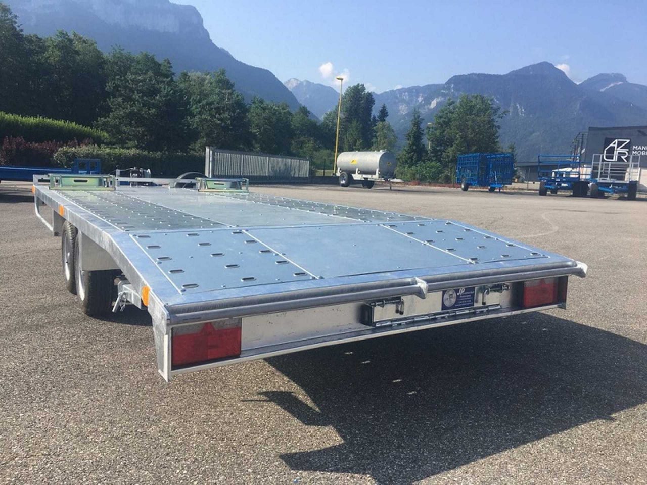Remorque porte voiture - JP Construction - Concepteur et fabricant de ...
